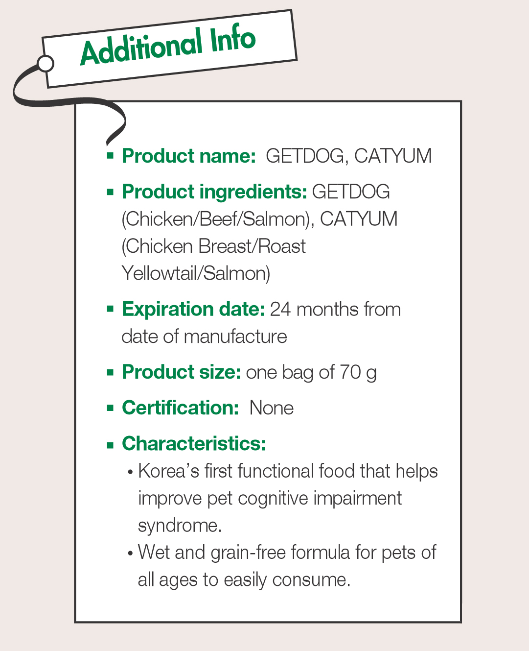 New Item / A Choice for Pets’ Better Life, BetterPet 상세보기|Newsletter ...