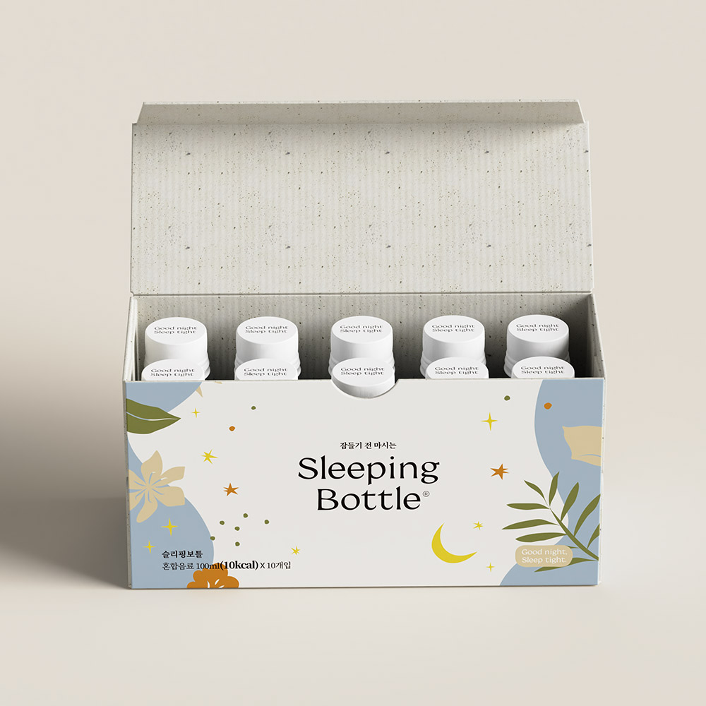 Korea's First Natural Sleep Aid Drink, Sleeping Bottle 상세보기|Newsletter ...