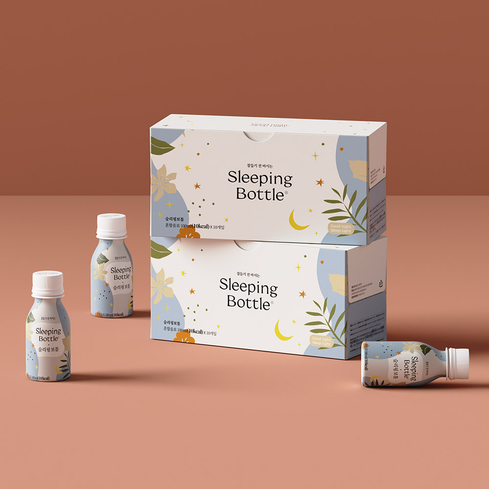 Korea's First Natural Sleep Aid Drink, Sleeping Bottle 상세보기|Newsletter ...