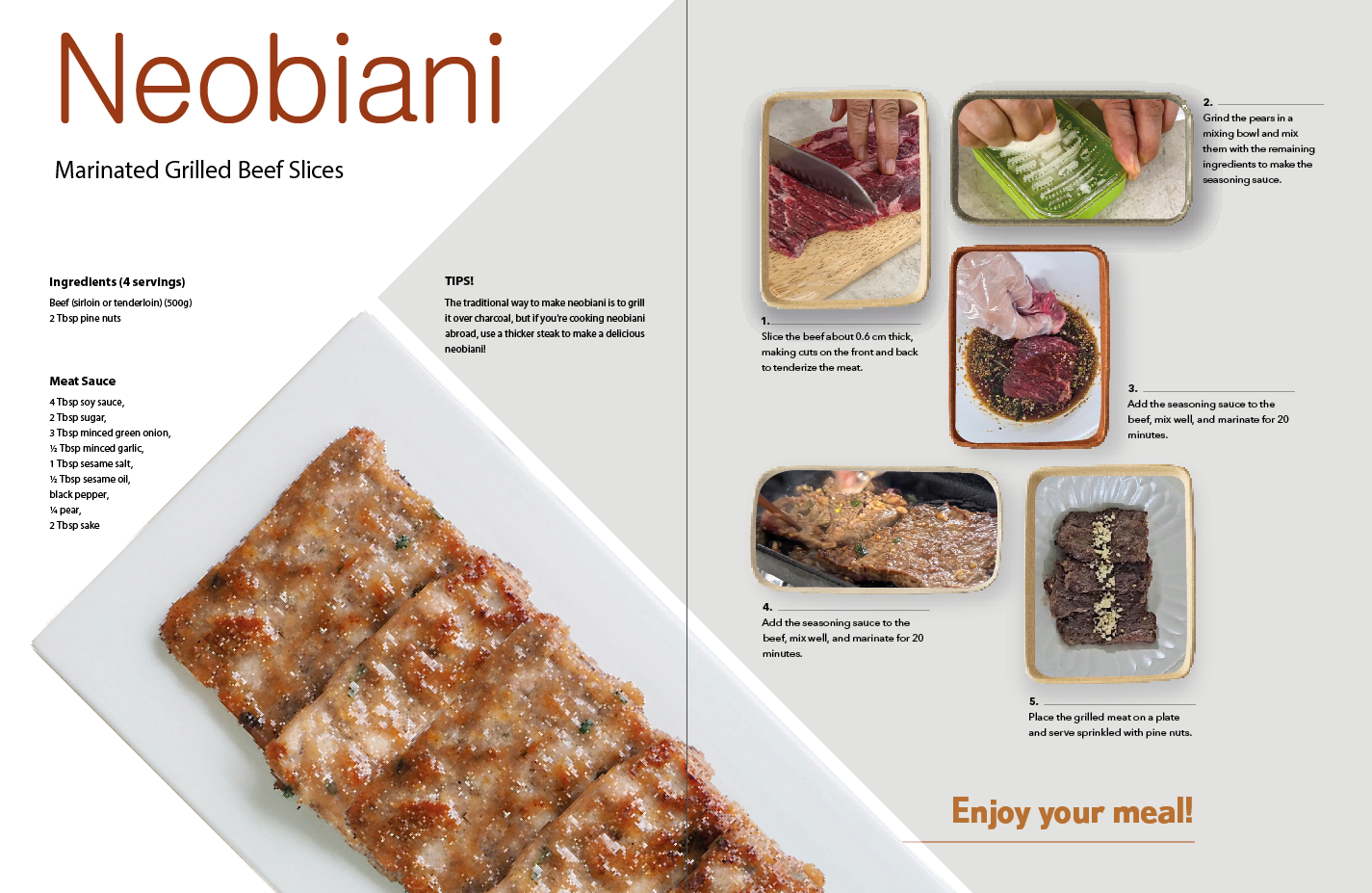 Neobiani (Marinated Grilled Beef Slices) 상세보기|Newsletter | K-FOODTRADE